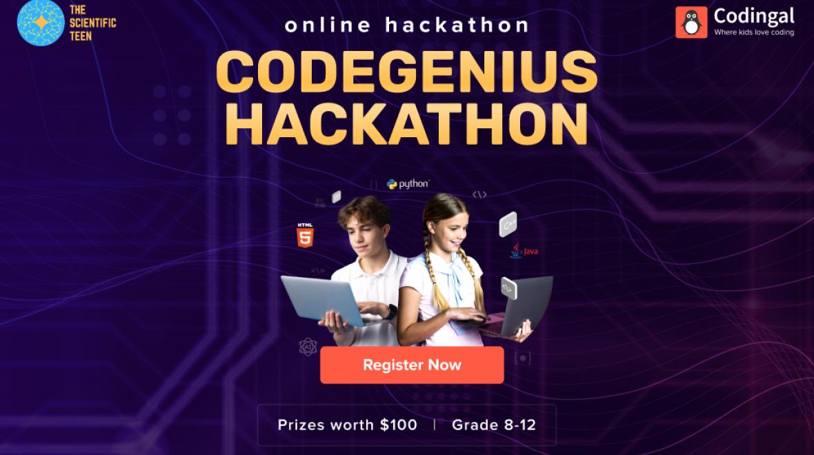 Virtual: CodeGenius Hackathon for Grades 8-12 | Seattle Area Family Fun Calendar | ParentMap